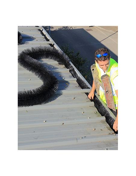 Hérisson Brosse pour Gouttière 15cm x 4m - Hedgehog