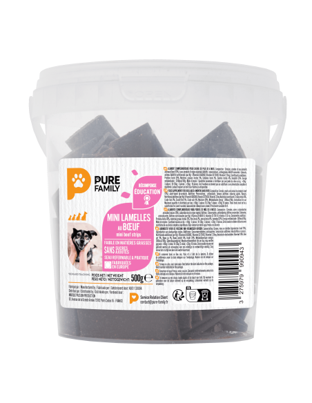 Mini lamelles de Bœuf 500 g - Pure Family